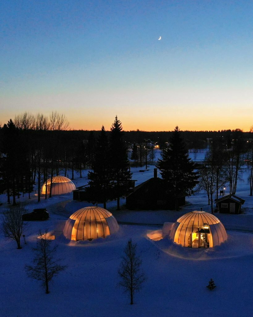 Bilder på igloo från Ice and light village i Kalix | Norrland247