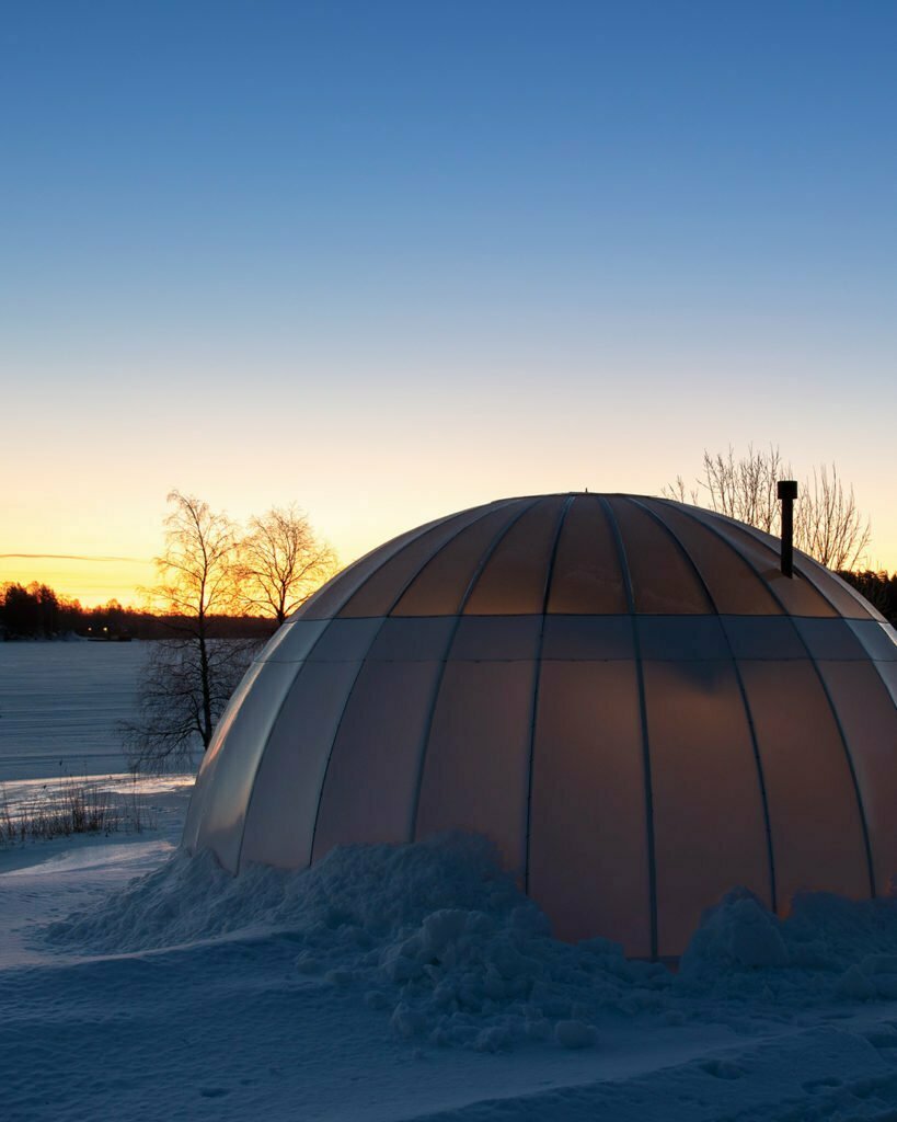 Bilder på igloo från Ice and light village i Kalix | Norrland247